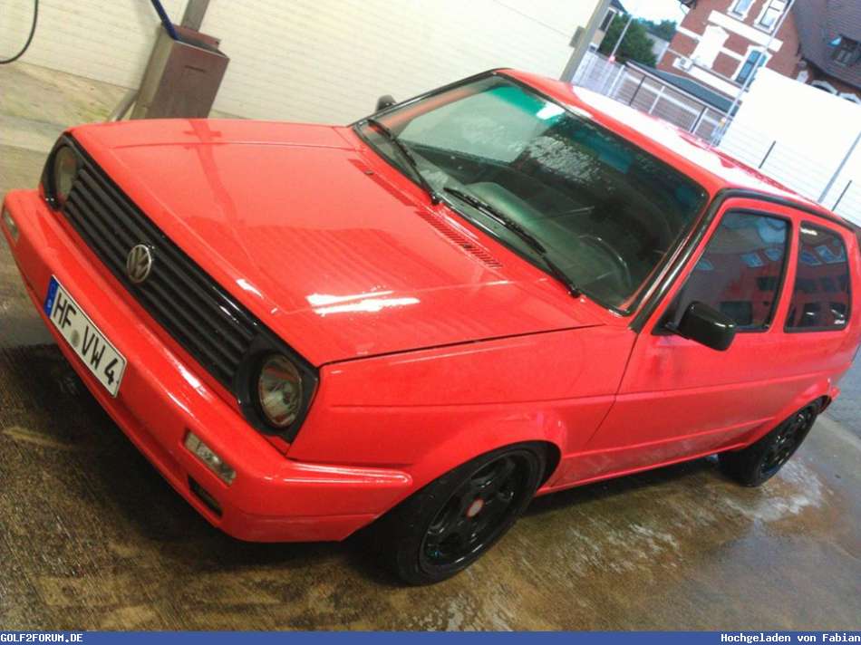 Fabian sein red MK 2 Seite 6 - VW Golf 2 Forum - Die Golf MK II Community