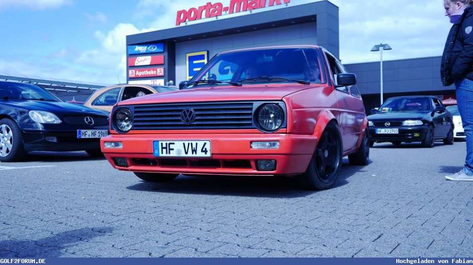 Fabian sein red MK 2 Seite 8 - VW Golf 2 Forum - Die Golf MK II Community