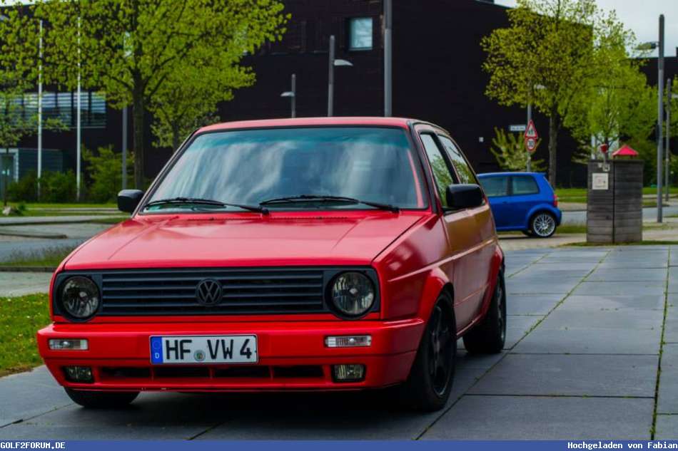 Fabian sein red MK 2 Seite 8 - VW Golf 2 Forum - Die Golf MK II Community